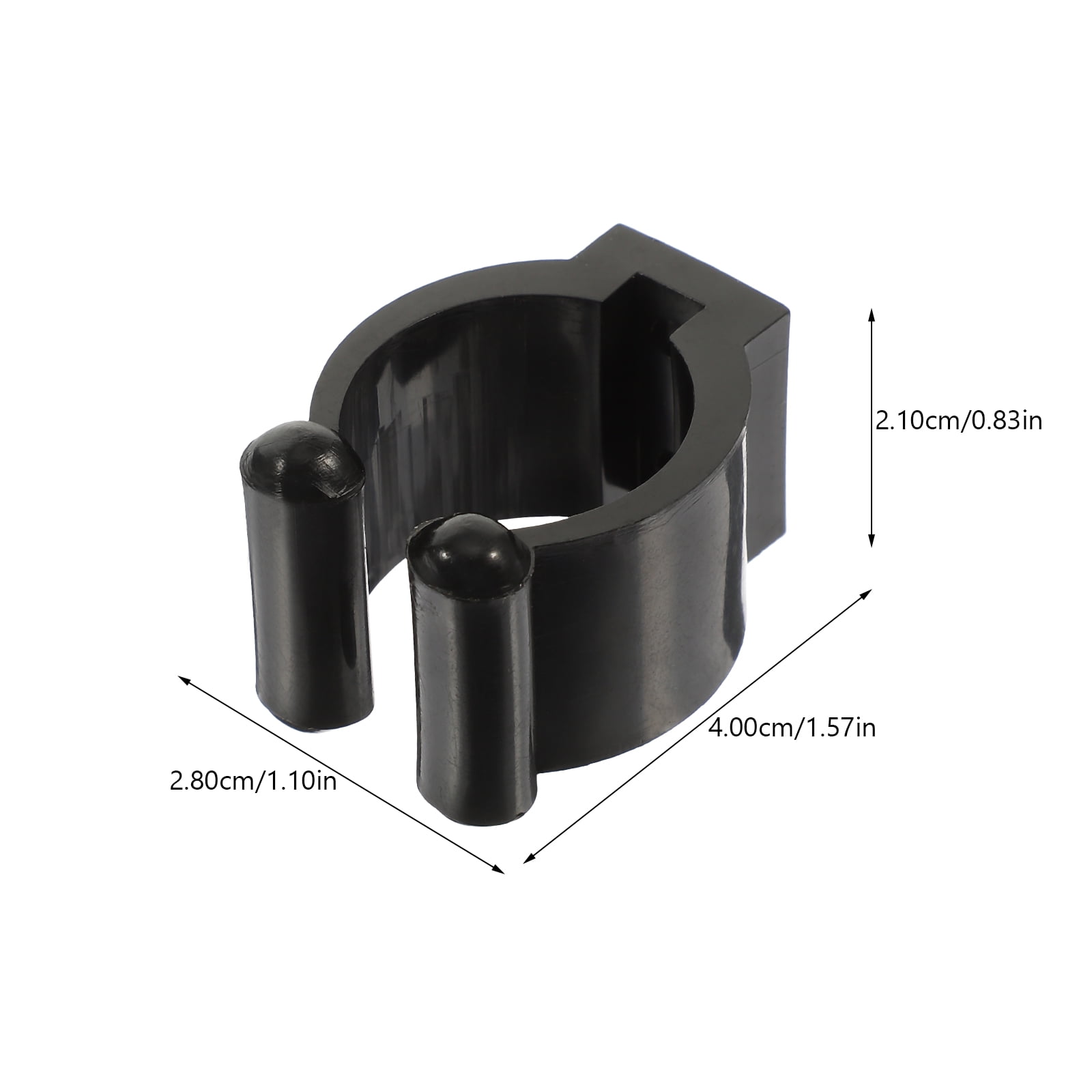 5PCS Plastic Pool Cue Holder Clips for Wall Storage Fishing Rod and ...