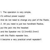 5PCS RPT-2D Repeater Control Boxes For Two-Way Radio Walkie Talkie ...