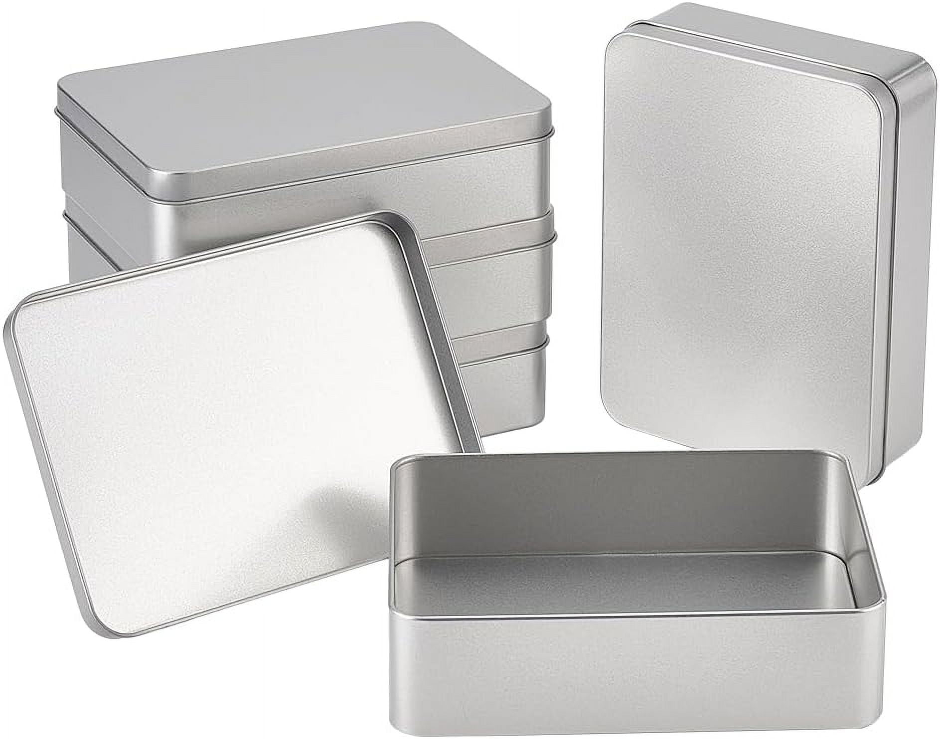Rectangle Metal Tin
