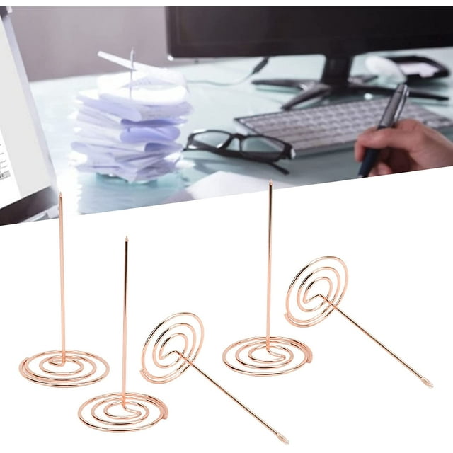 5PCS Restaurant Check Spindle, Receipt Spike, Receipt Holder Wear ...