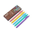 5PCS Retractable Gel Pen Ergonomic Grip Gel Inks Pen 0.5MM Tip Black ...