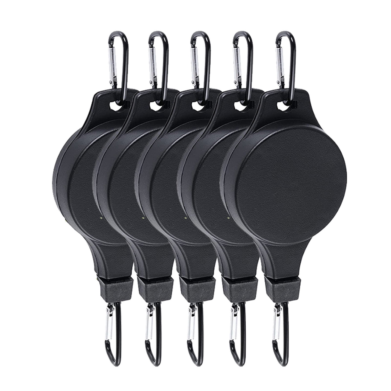 5PCS Retractable Pulley Heavy Duty Hanging Flower Basket Hanger Hooks ...