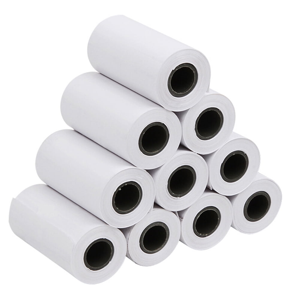 5PCS Self Adhesive Label Stickers Multi-purpose - Paper Thermal Roll ...