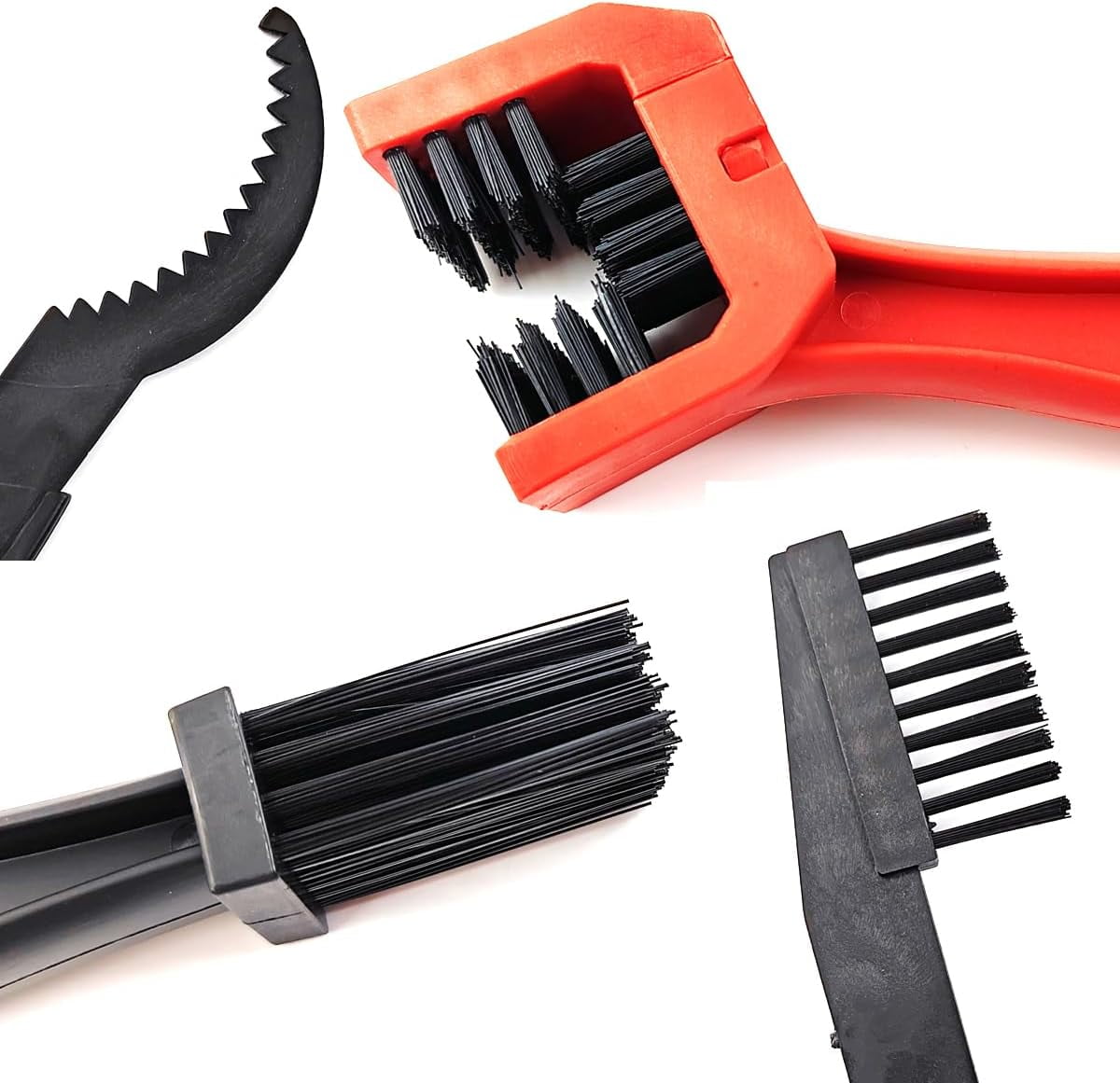 5PCS/Set Bicycle Chain Cleaning Tool Set,Bike Chain Crankset Brush ...