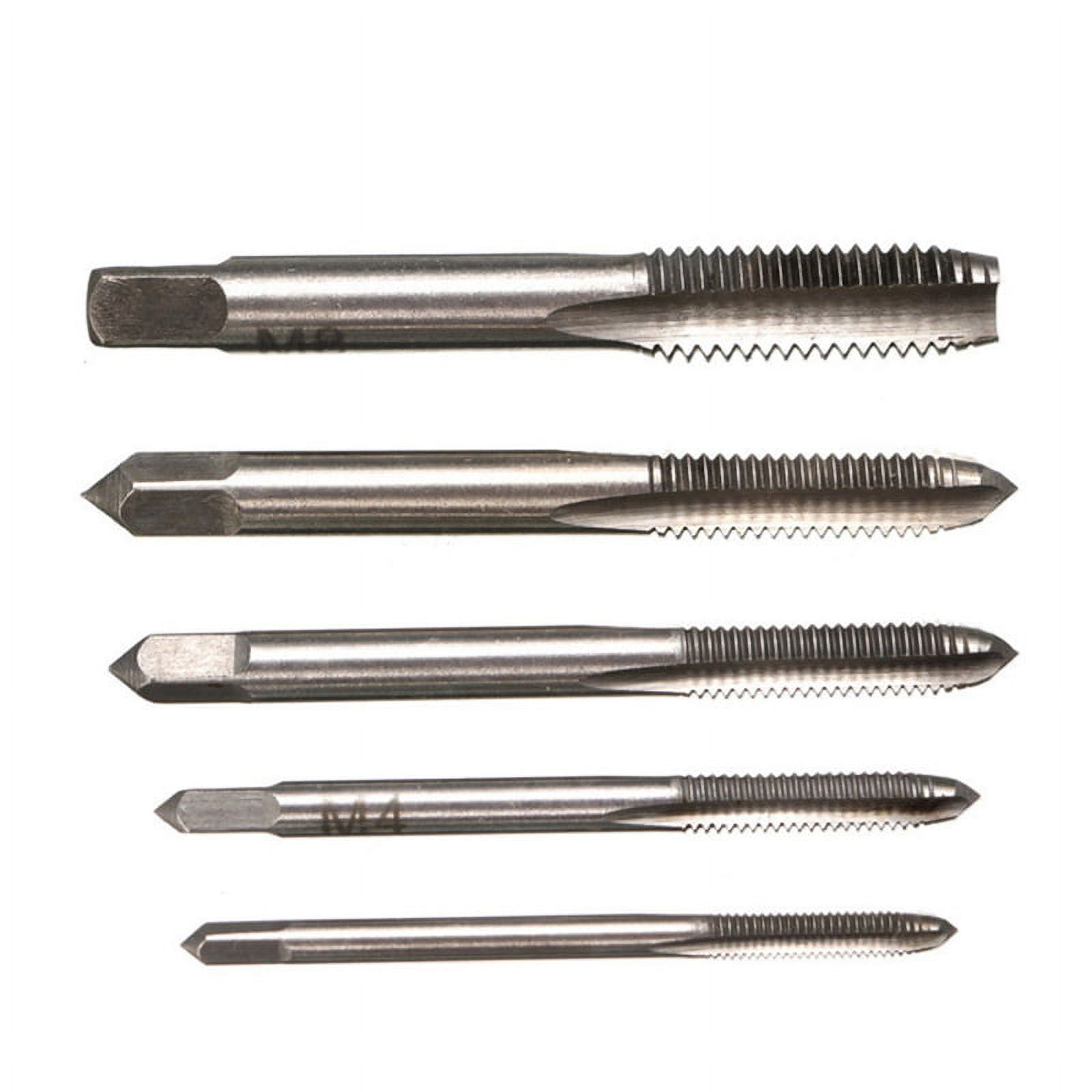 5PCS/Set M3 M4 M5 M6 M8 Machine Spiral Point Straight Fluted Screw ...