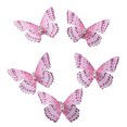 5PCS Small Butterfly Hair Clip For Women Girl Themed Parties Weddings ...