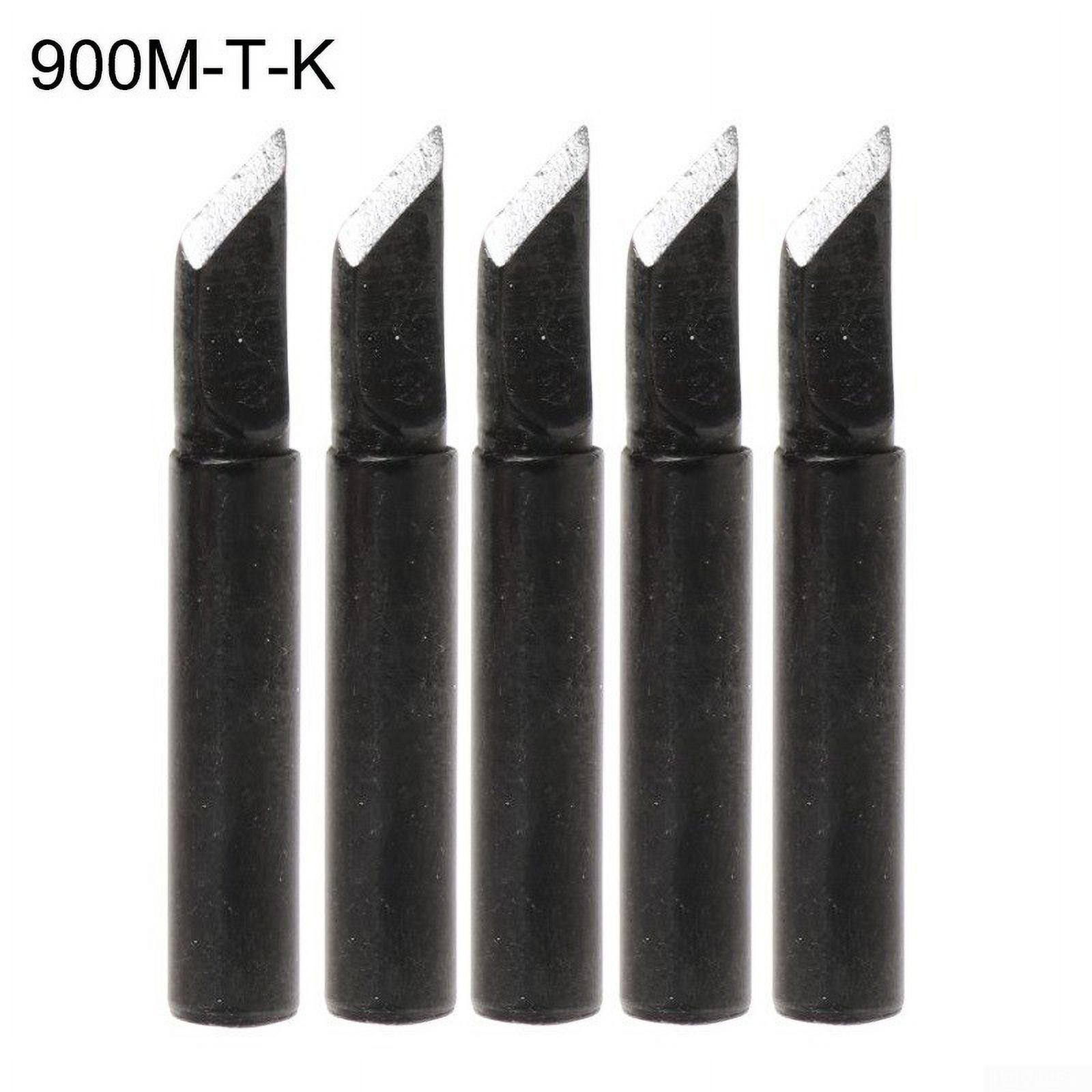 5PCS Solder Soldering Iron Tip 900M-T Lead Free For Hakko Saike 936 ...