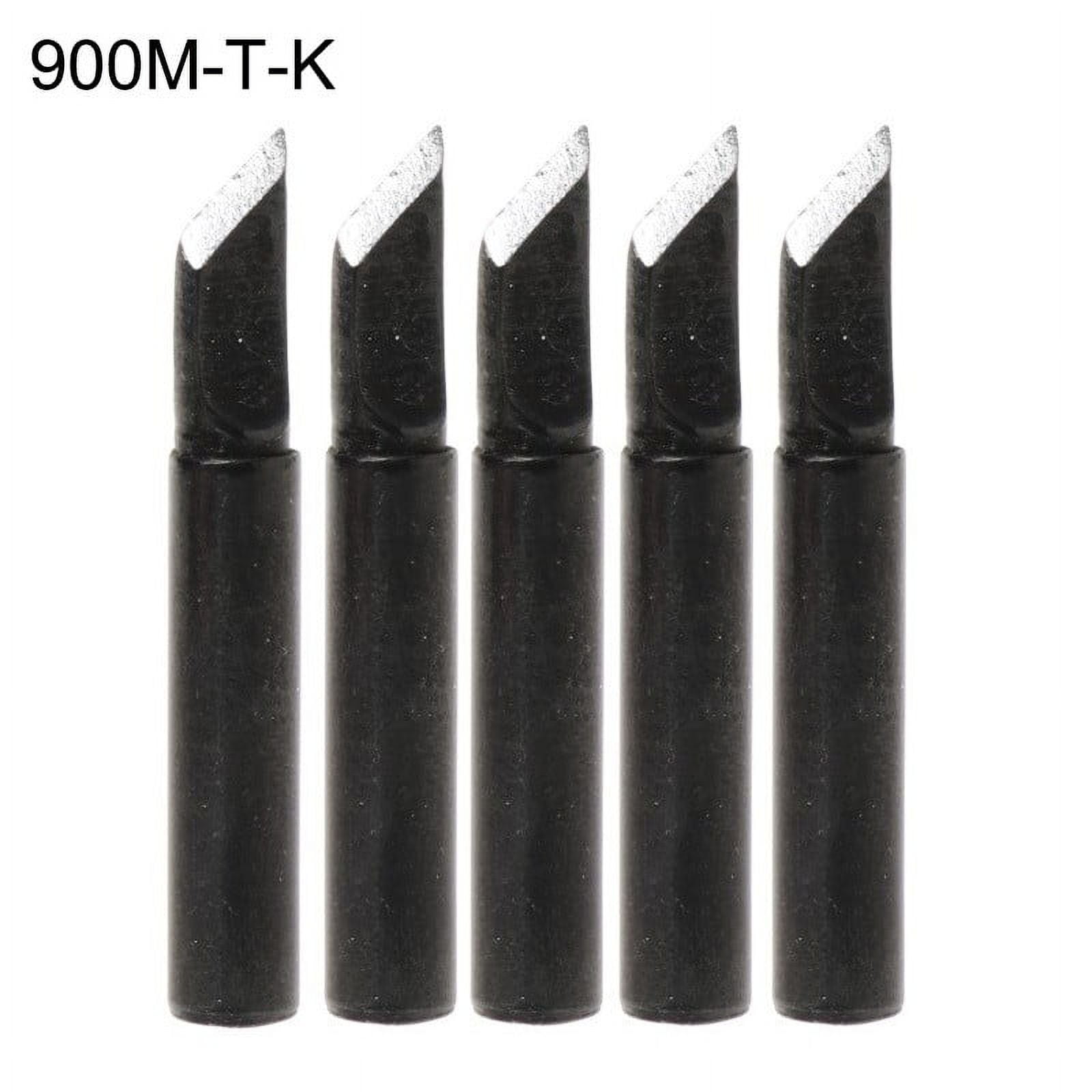 5Pcs Solder Soldering Iron Tip 900M-T Lead Free for Hakko Saike 936 852D+ 909D - Walmart.com