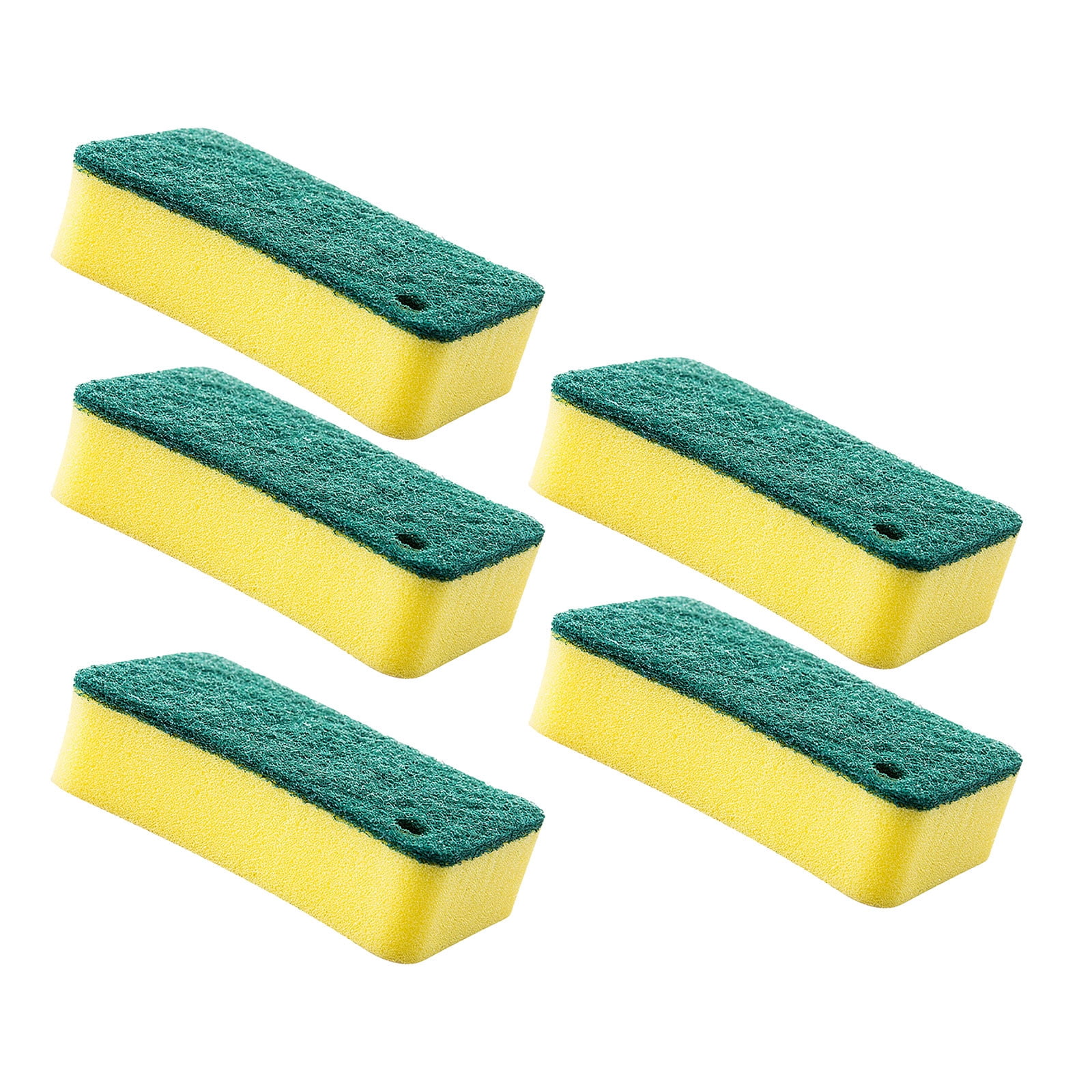 5PCS Sponge Wiping Sponge Eraser Cleaning Pads Dish Washing Stains ...