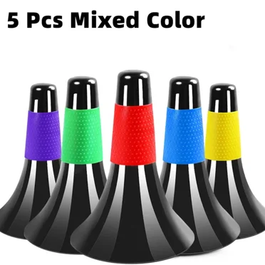 50 Pieces Sport Soccer Mini Disc Cones Football Agility - White ...