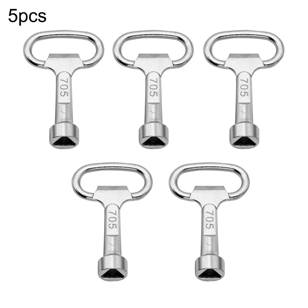 5PCS Square Key Valve Heating Key Heater Bleed Key forGas Water Meter ...