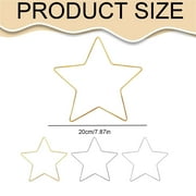 small wire star frame