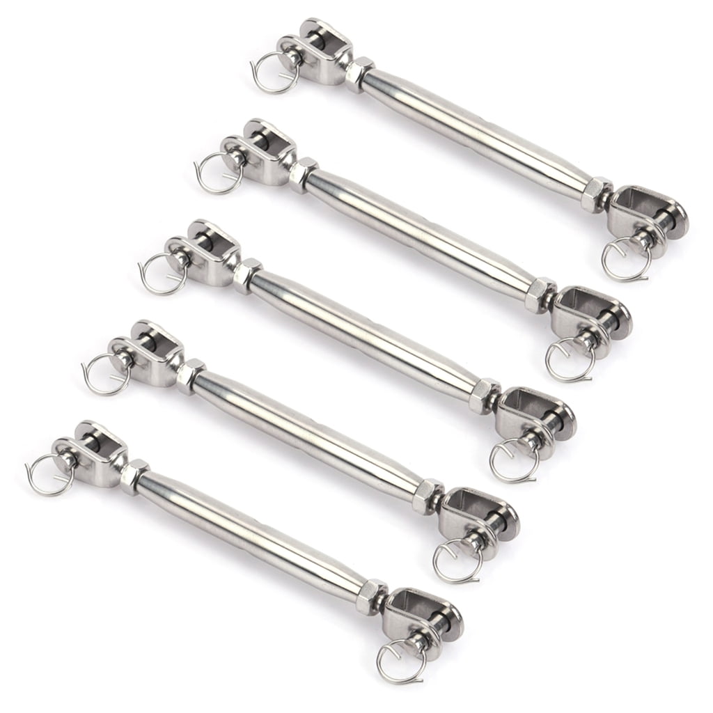 5PCS Sturdy Stainless Steel Turnbuckles Cable Tensioner for Stage ...