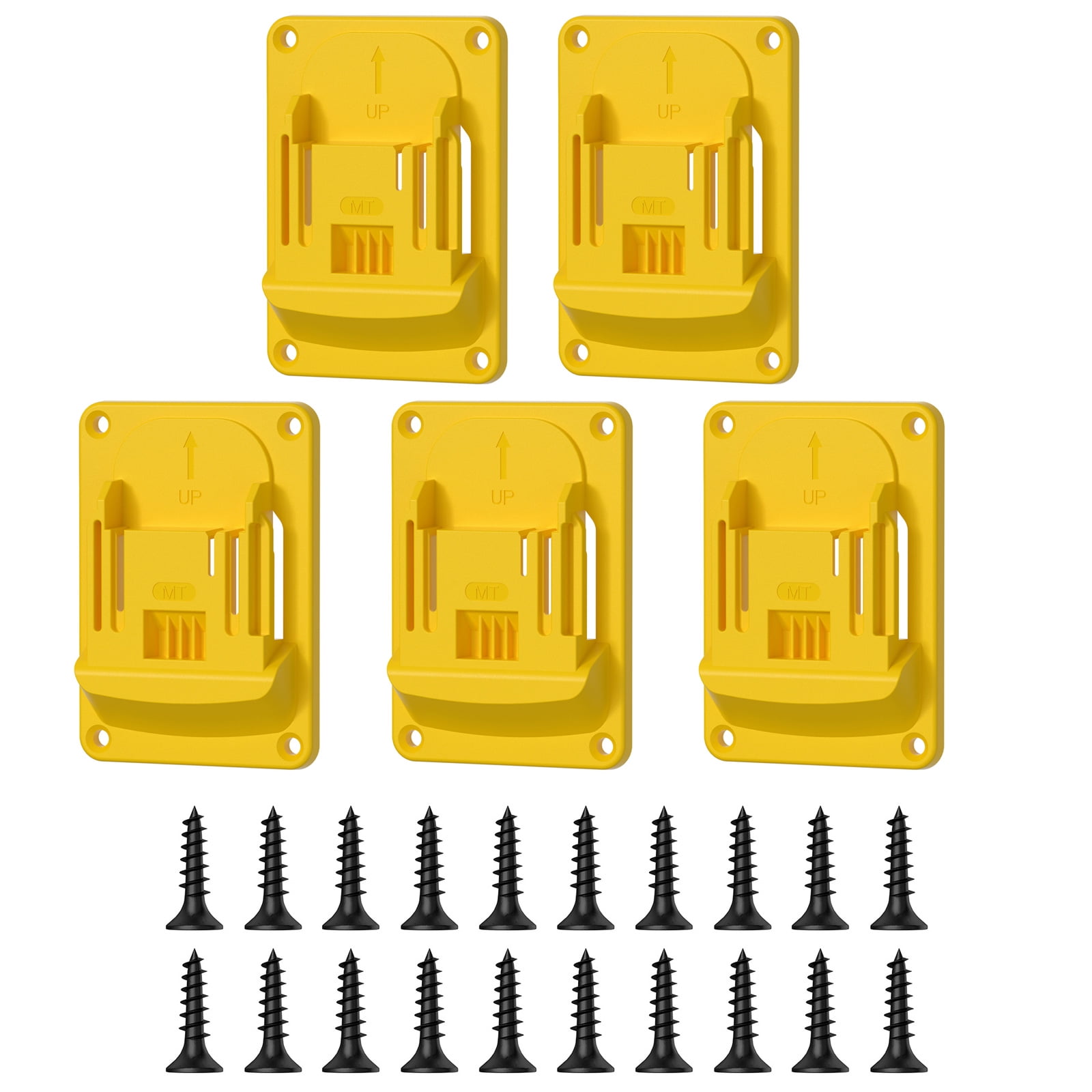 5PCS Tool Wall Mount Brackets For 18V Cordless Drills Space Efficient ...