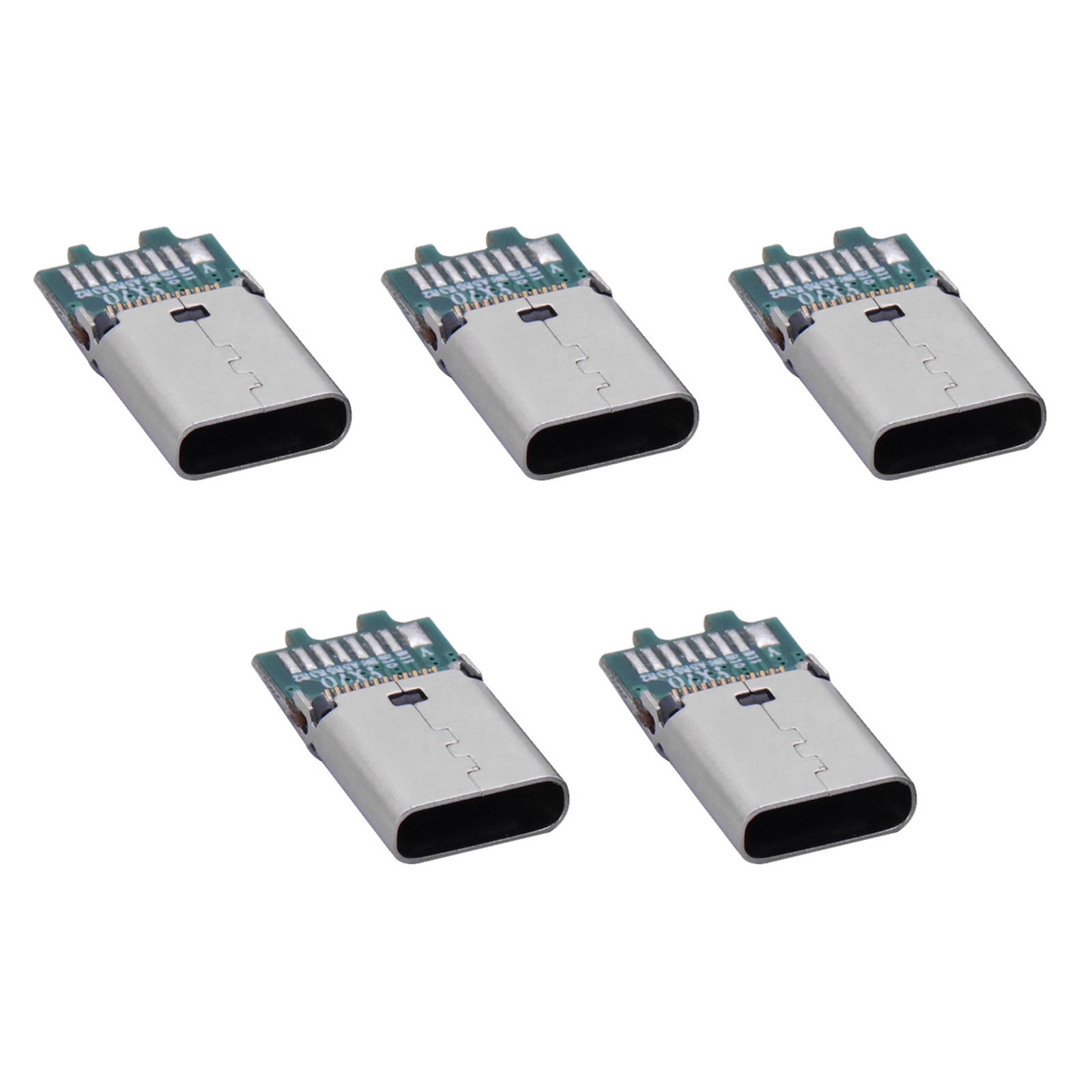 5PCS Type C USB3.1 24Pin Female Jack PCB USB Connector Breakout PCB ...