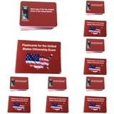 5PCS US Citizenship Test Study Guide 2025 New US Citizenship Test Flash ...