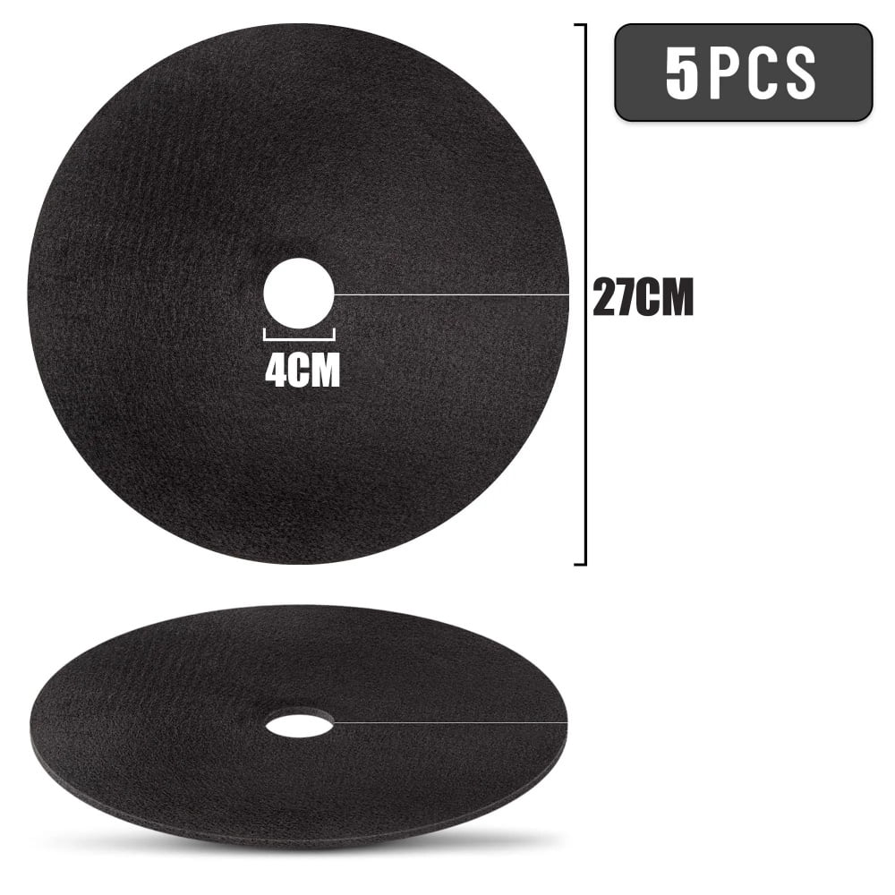 5PCS Weed Mat Non-Woven Tree Mulch Ring Tree Protector Mat Reusable ...