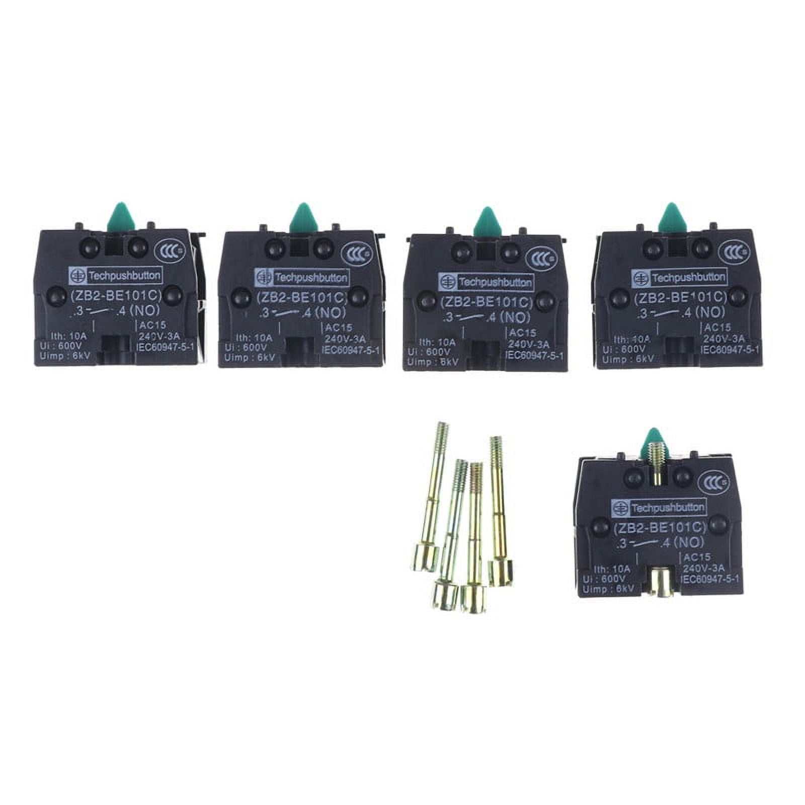 5PCS ZB2-BE101C Push Button Switch Contact Block XB2 Series Products ...