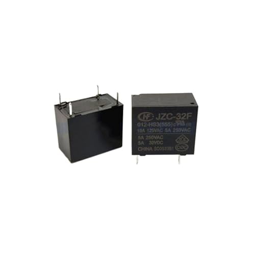 5PCS/lot Power Relays JZC-32F-005-HS3 JZC-32F-012-HS3 JZC-32F-024-HS3 Relay HF32F 5A 250VAC 4PIN ...