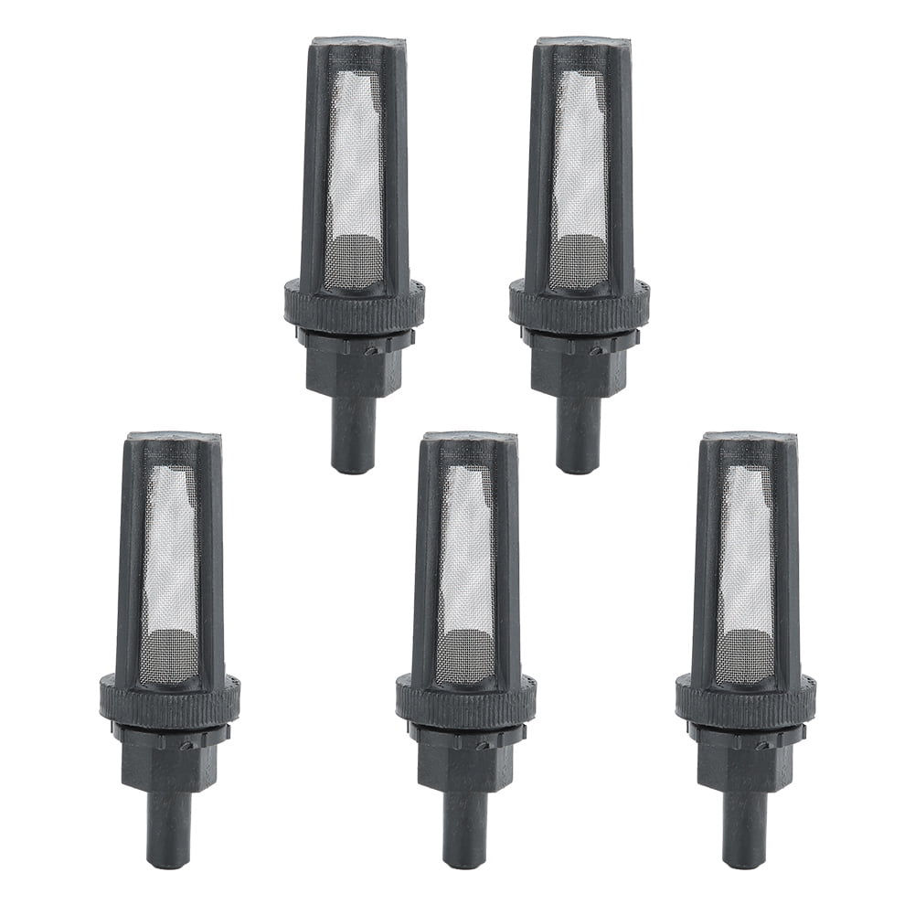 5PCs Black Pump Inlet Filter Unit with Straight Port PC Cooler ...