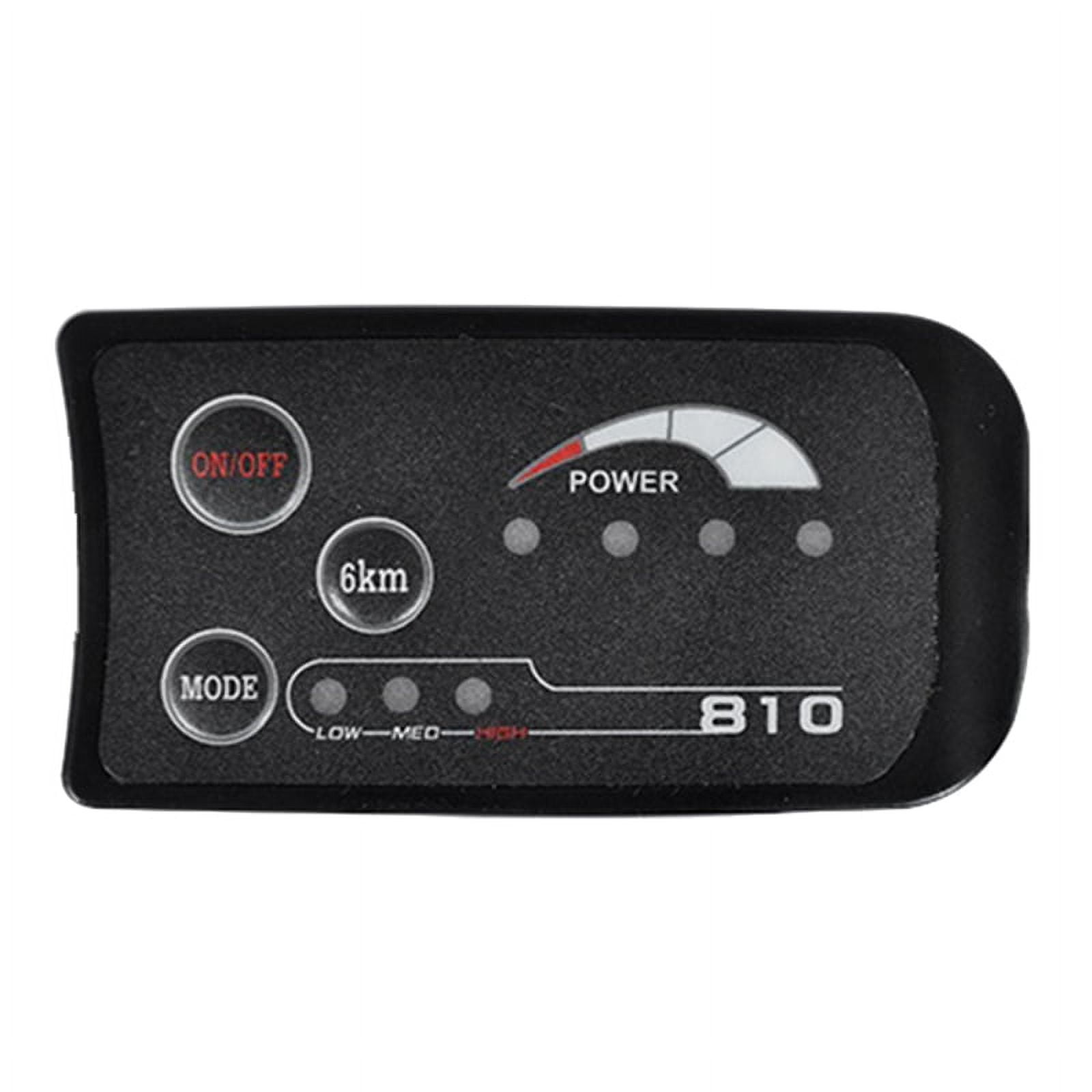 5PIN S810 E-Bike LED Display Meter IP65 36V for Electric Bicycle ...