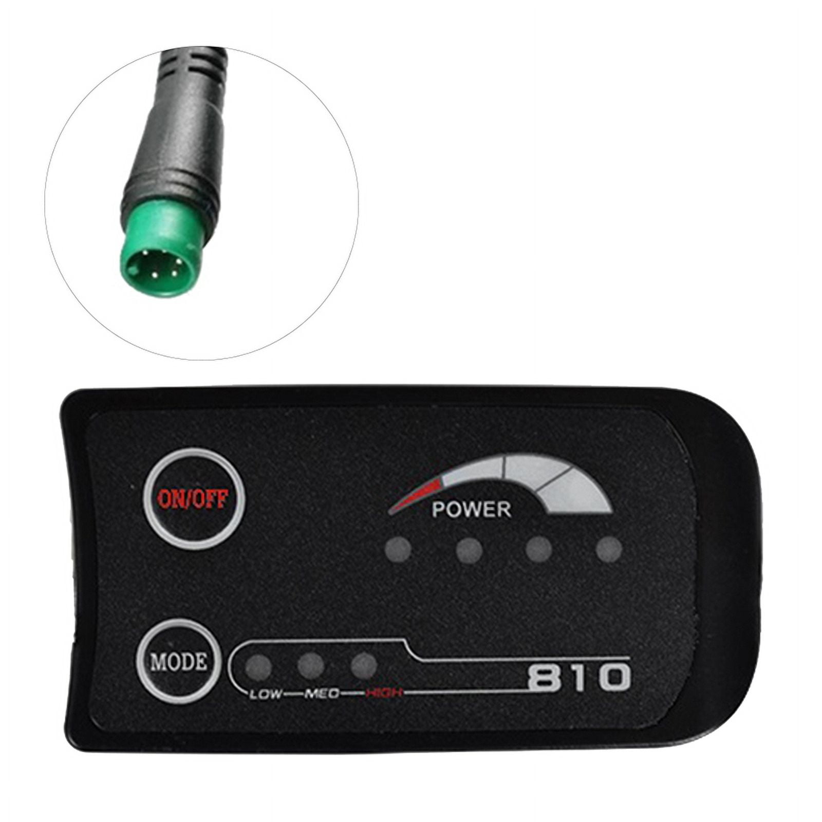 5PIN S810 E-Bike Meter LED Display 36V UART for Electric Bike Electric ...