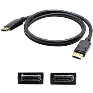 5PK 6FT HP VN567AA DISPLAYPORT COMPAT BLACK M/M CABLE - Walmart.com
