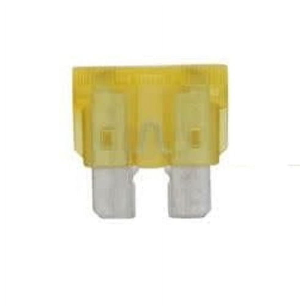 5PK Cooper Bussmann BP/ATC-20-RP ATC Automotive Blade Fuse, 20 Amp, Yellow - Walmart.com