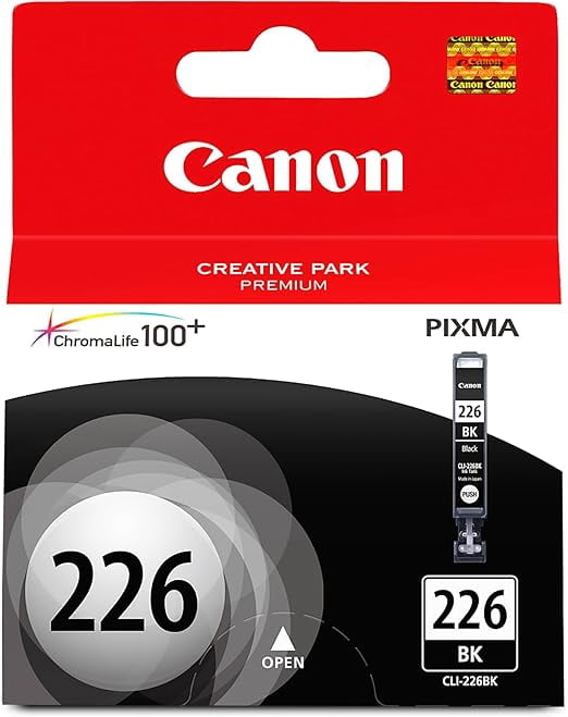 5PK High-Quality Canon Ink Cartridges, PGI-225 BK CLI-226 BK, CMY ...