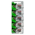 5PK Maxell Silver Oxide Watch Battery SR41W High Drain Replaces 392 ...
