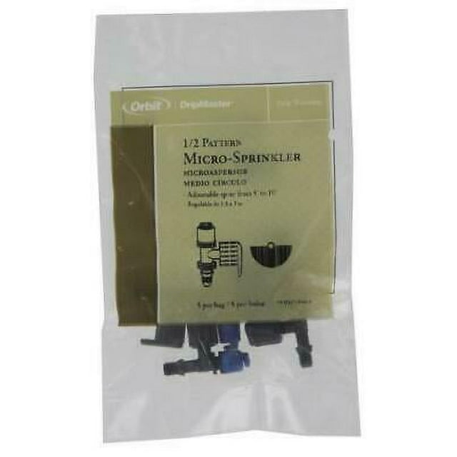 5PK Orbit Quarter-Circle Drip Irrigation Micro Sprinkler 29 gph ...