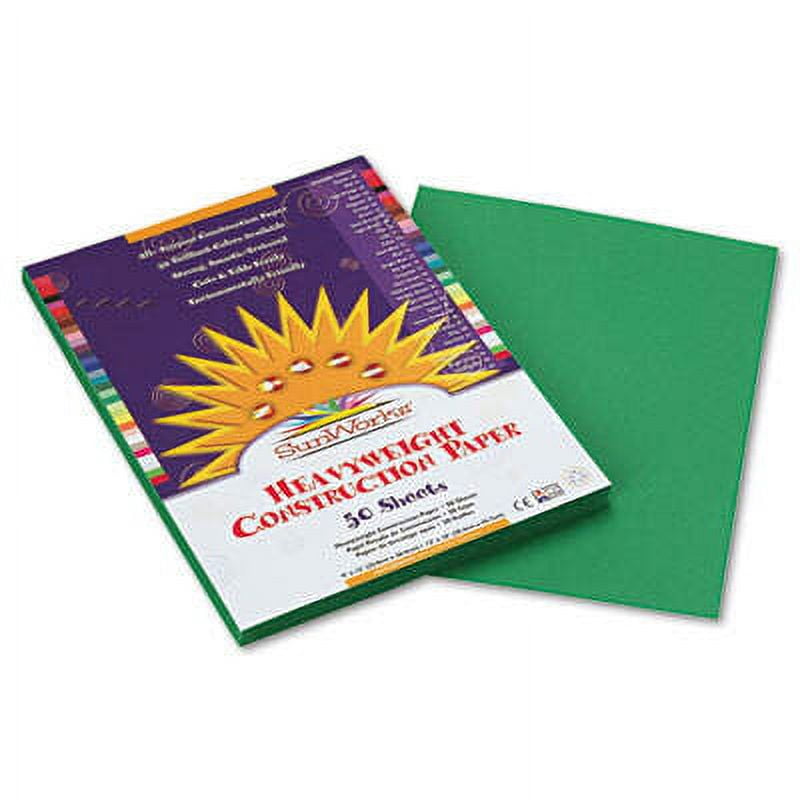 5PK Prang SunWorks Construction Paper, 50 lb Text Weight, 9 x 12 ...