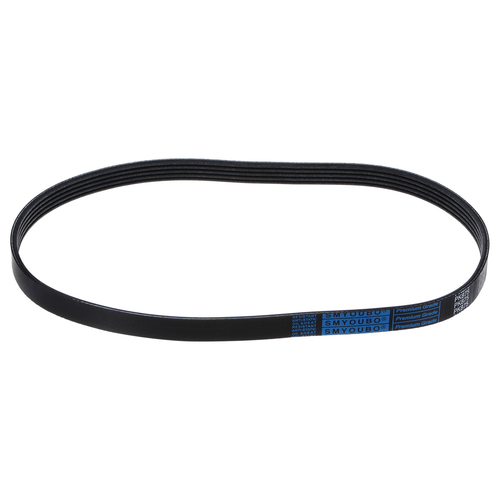 5PK875 V-Ribbed Belt 5 Ribs 875mm Length x 18mm Width x 5mm Thick, EPDM ...
