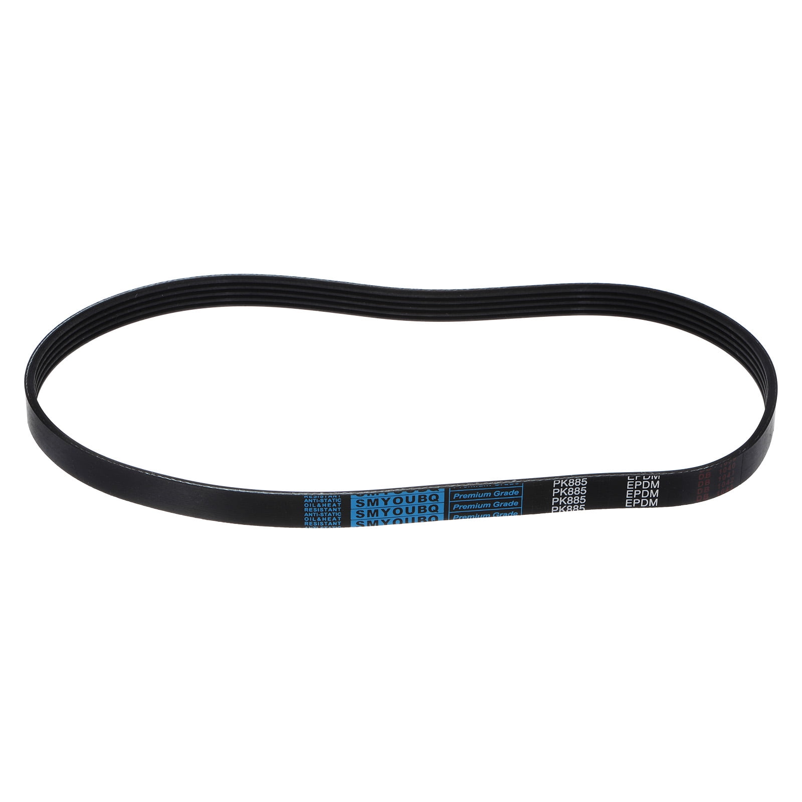 5PK885 V-Ribbed Belt 5 Ribs 885mm Length x 18mm Width x 5mm Thick, EPDM ...