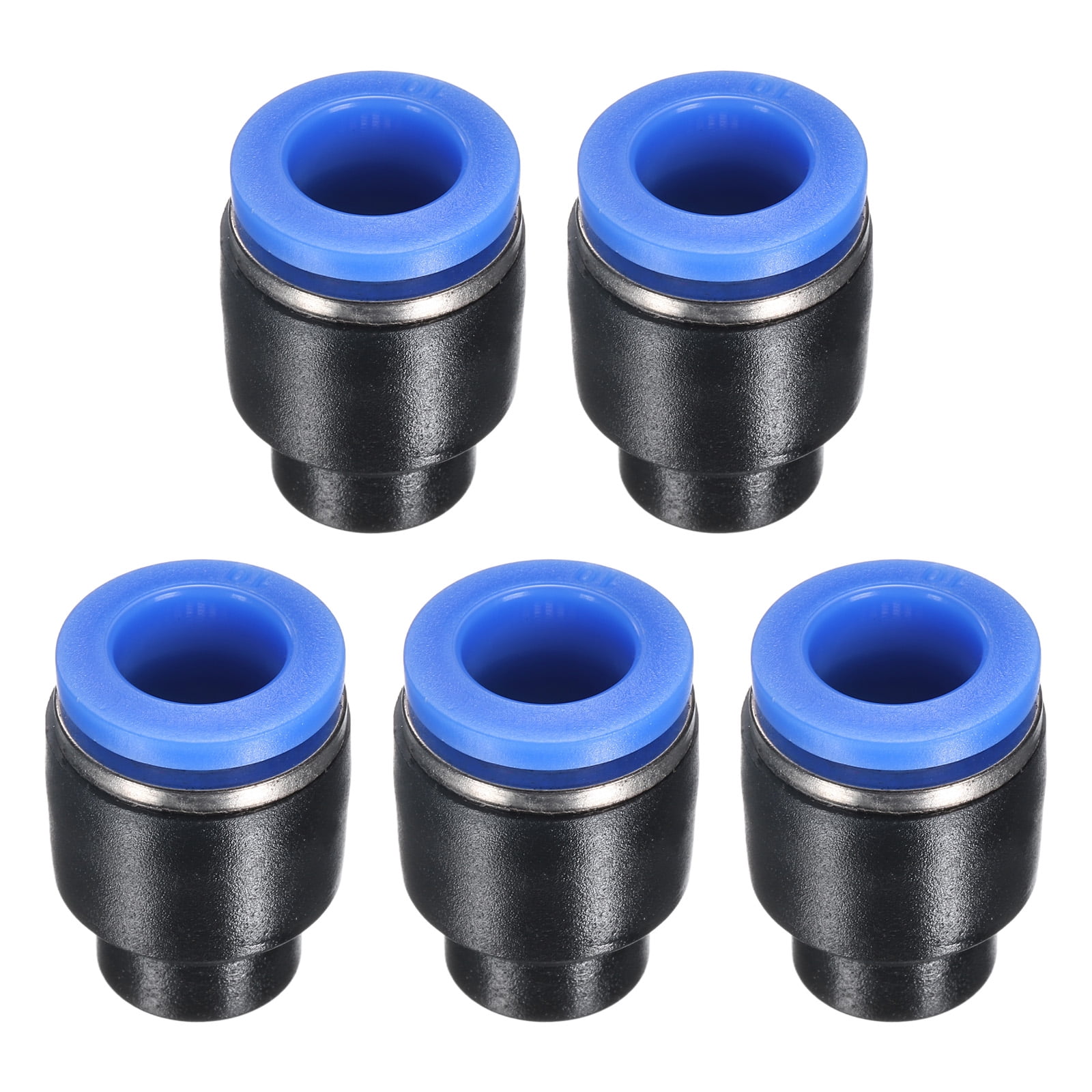 5Pack 3/8"(10mm) Tube OD Push-to-Connect Fittings Plug, Cap Style ...