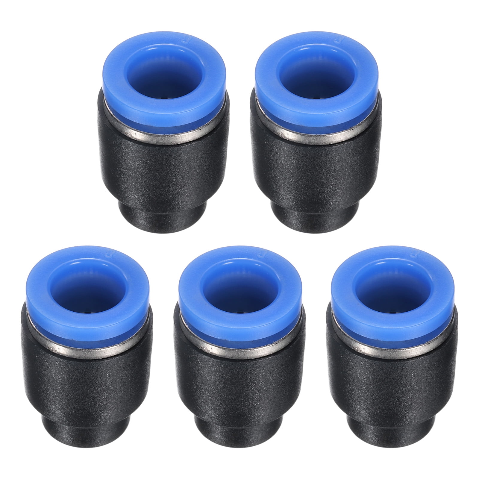 5Pack 5/16"(8mm) Tube OD Push-to-Connect Fittings Plug, Cap Style ...