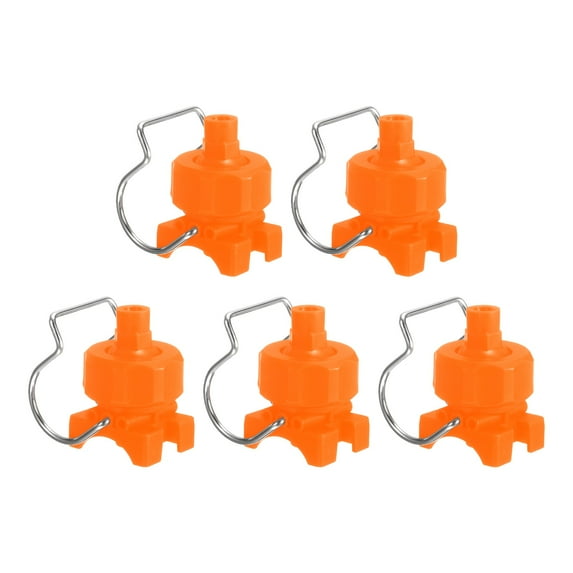 5Pack 65 Degree Spray Nozzle with Clip Fit 32mm/1.3" Hose, 0.25m³/h ...
