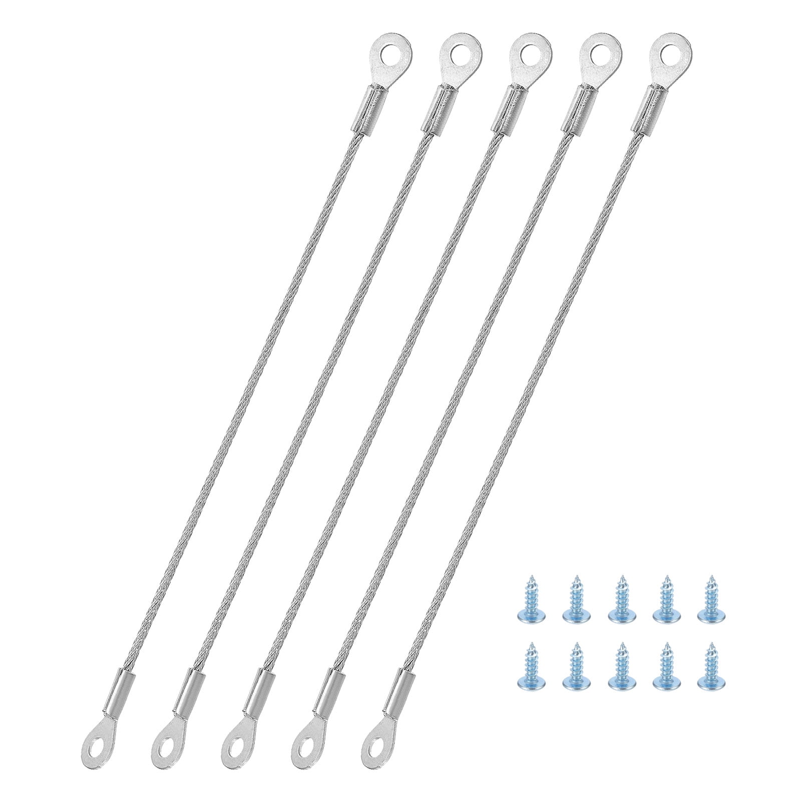 5Pack Cabinet Door Restraint, 6" x 0.08" Hinge Limiter with Screws ...