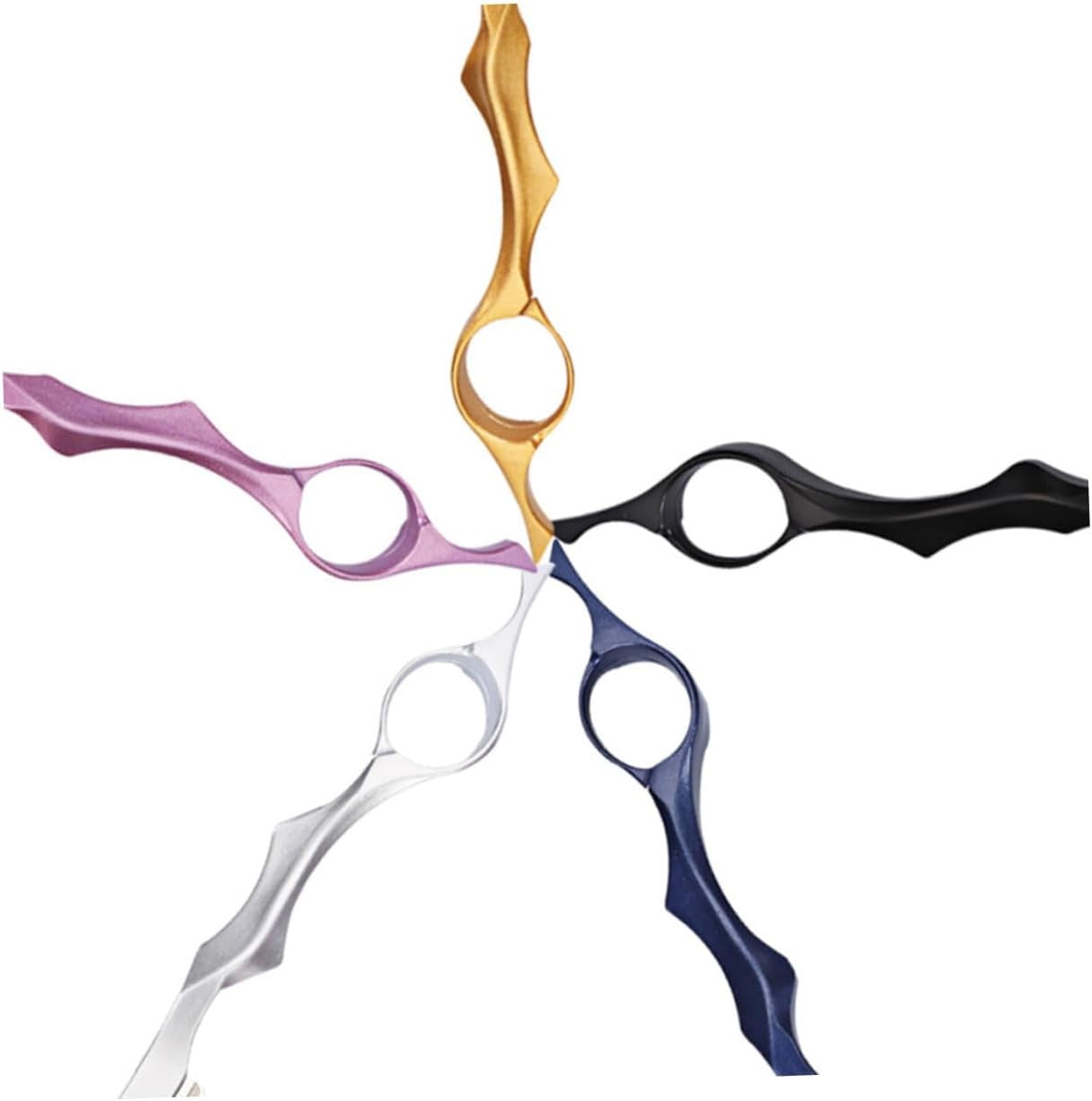 5Pack Hair Cutting Tool Layering Scissors, Hair Thinning Razor Styling ...