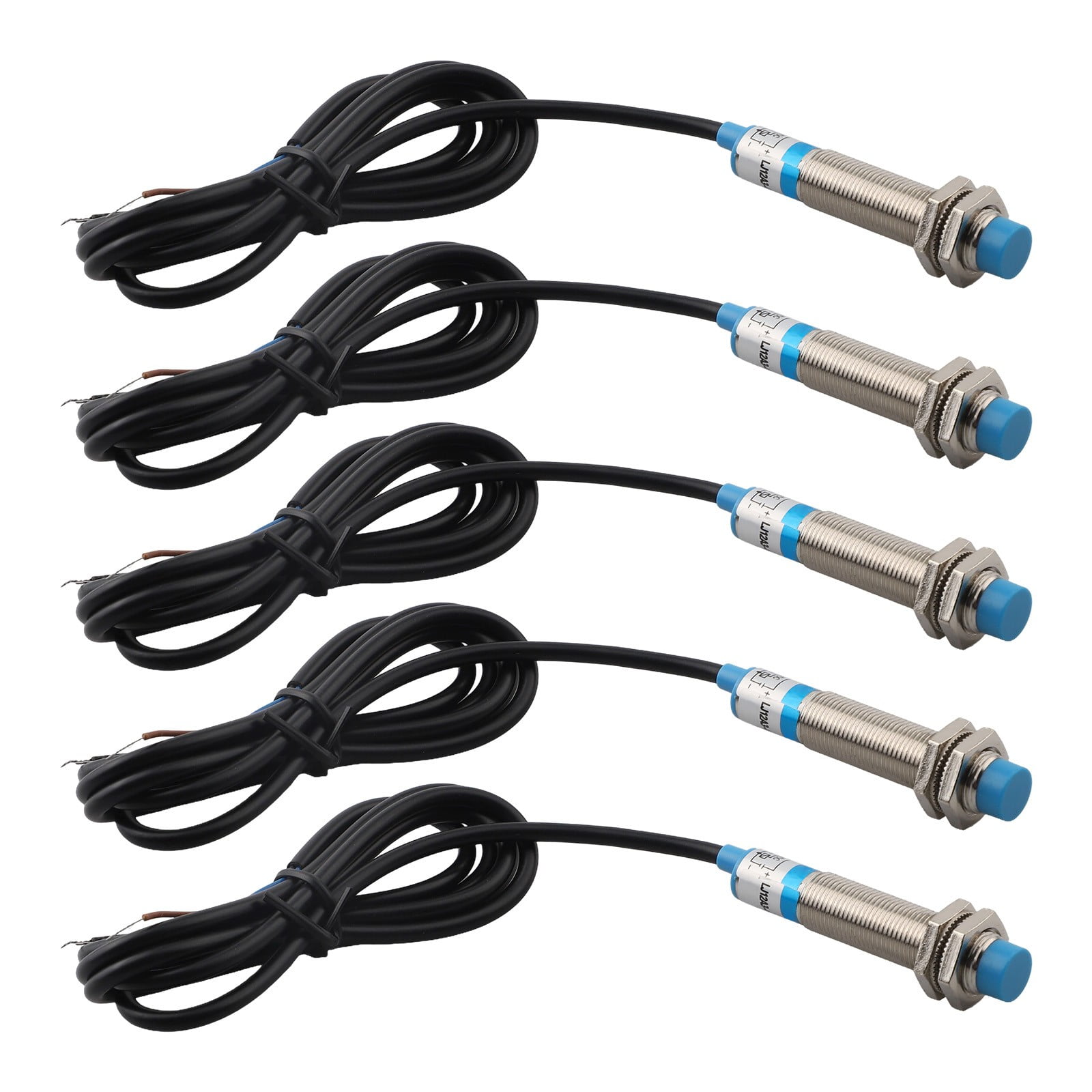 5Pack Proximity Sensors With Normally Open And Normally Closed Options ...