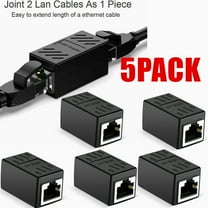 Benfei RJ45 Ethernet Coupler, 5 Pack, Female to Female Connector, Cat7 ...