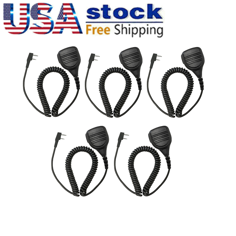 5Pack Shoulder Remote Speaker Microphone For TK2402 TK2302 TK2312 ...