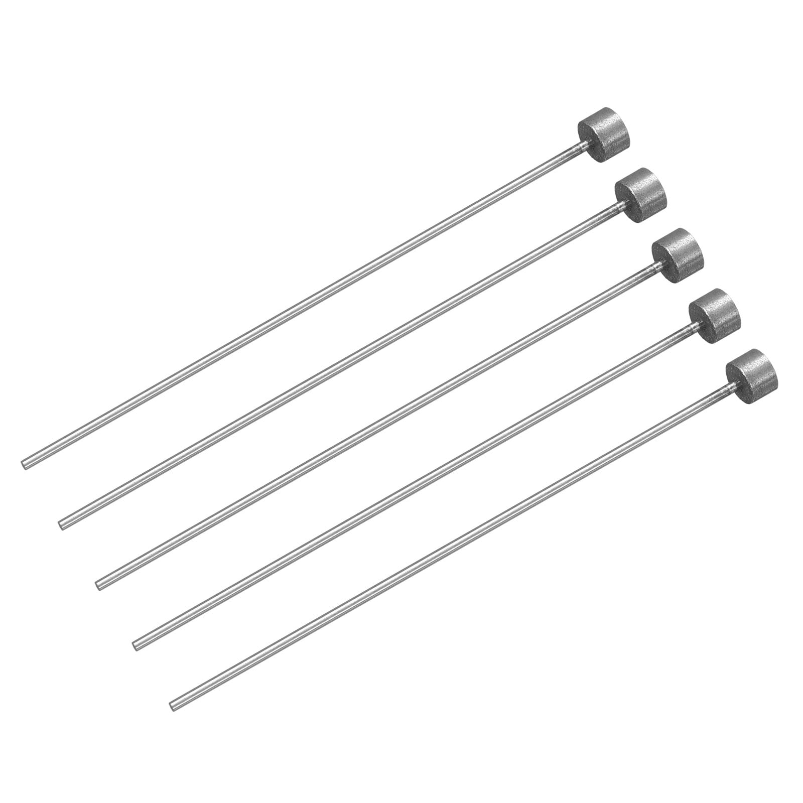 5Pack Straight Ejector Pins, 1.5mm (0.06") Dia. SKD61 Round Tip Punch ...