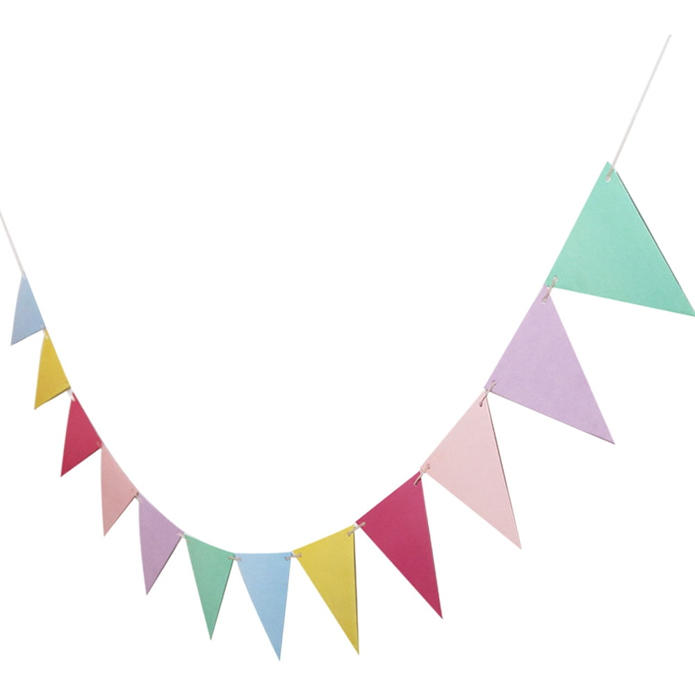 5Pack Triangle Flag Pennant Banner Bunting Party Decorations for ...