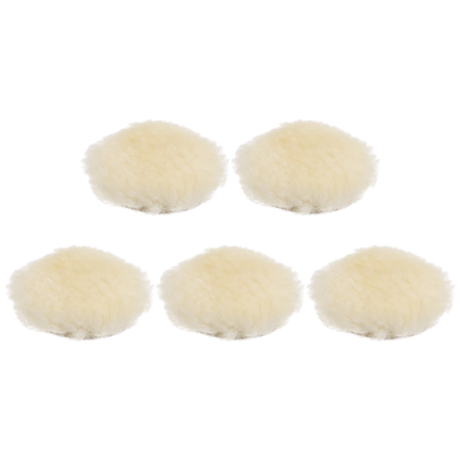 5Pack Wool Buffing Pads 3 inch Wool Polishing Pad Soft Buffing Pads ...