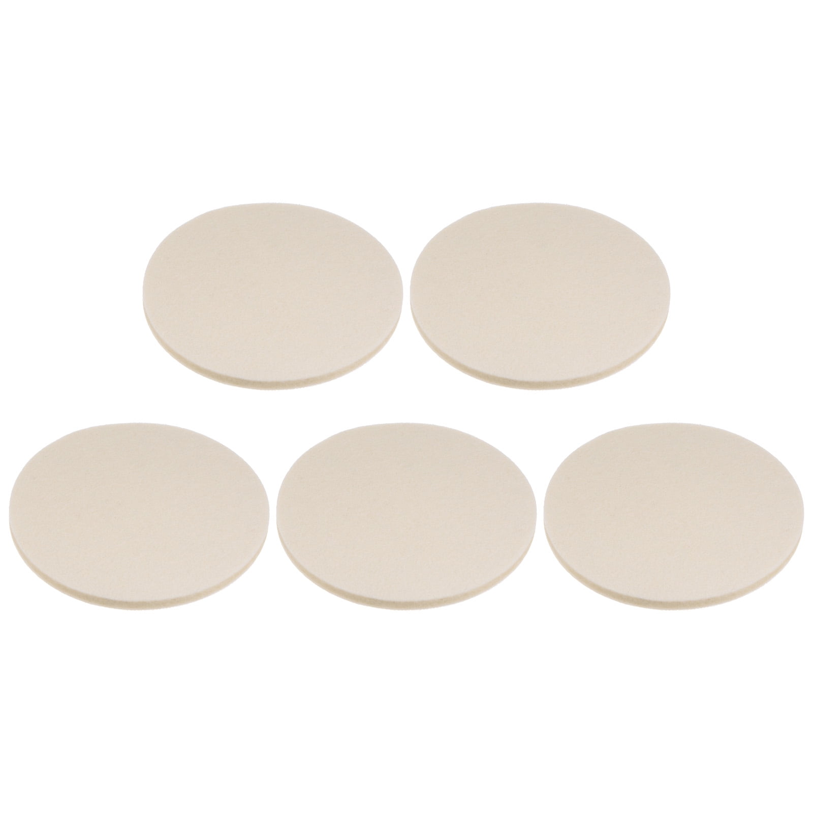 5Pack Wool Felt Polishing Pads, 5 inch Buffing Wheel Polish Pad ...