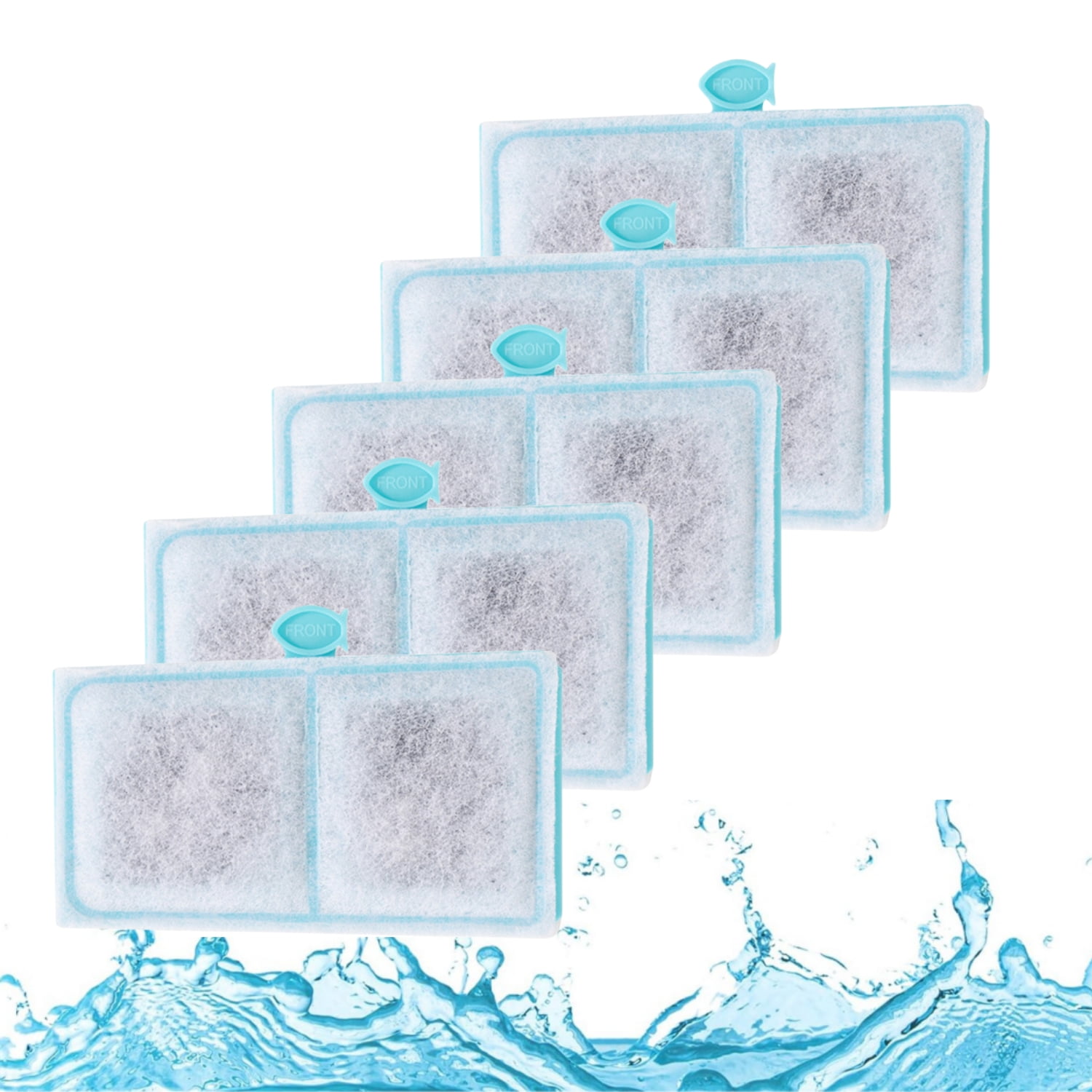 5Packs Filter Cartridge Compatible with Top Fin EF-S Element, Aquarium ...