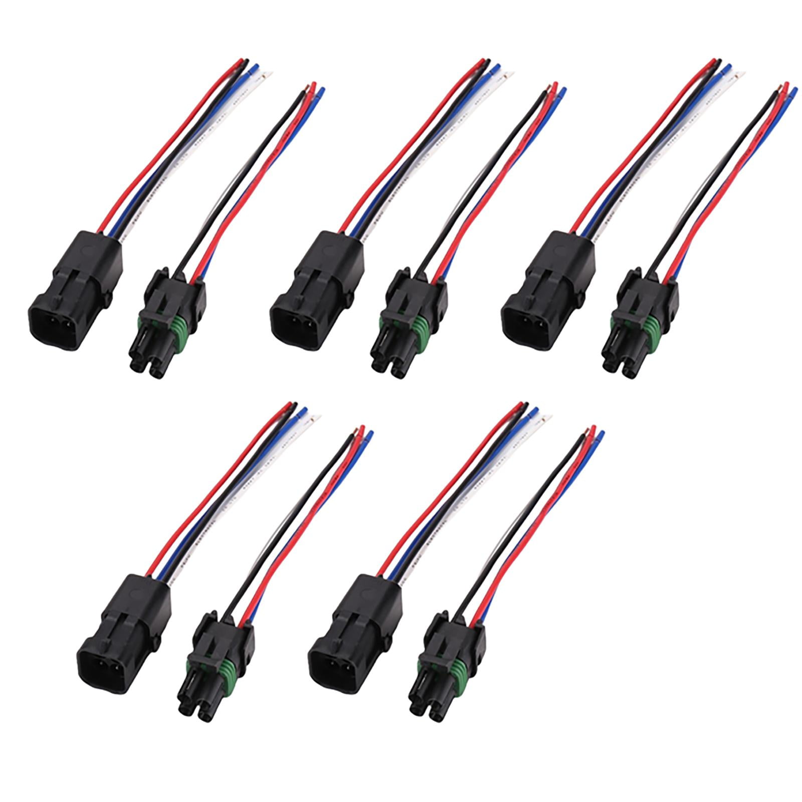 5Pairs Easy Install Waterproof Wire Connectors 30 Sec Setup, No ...