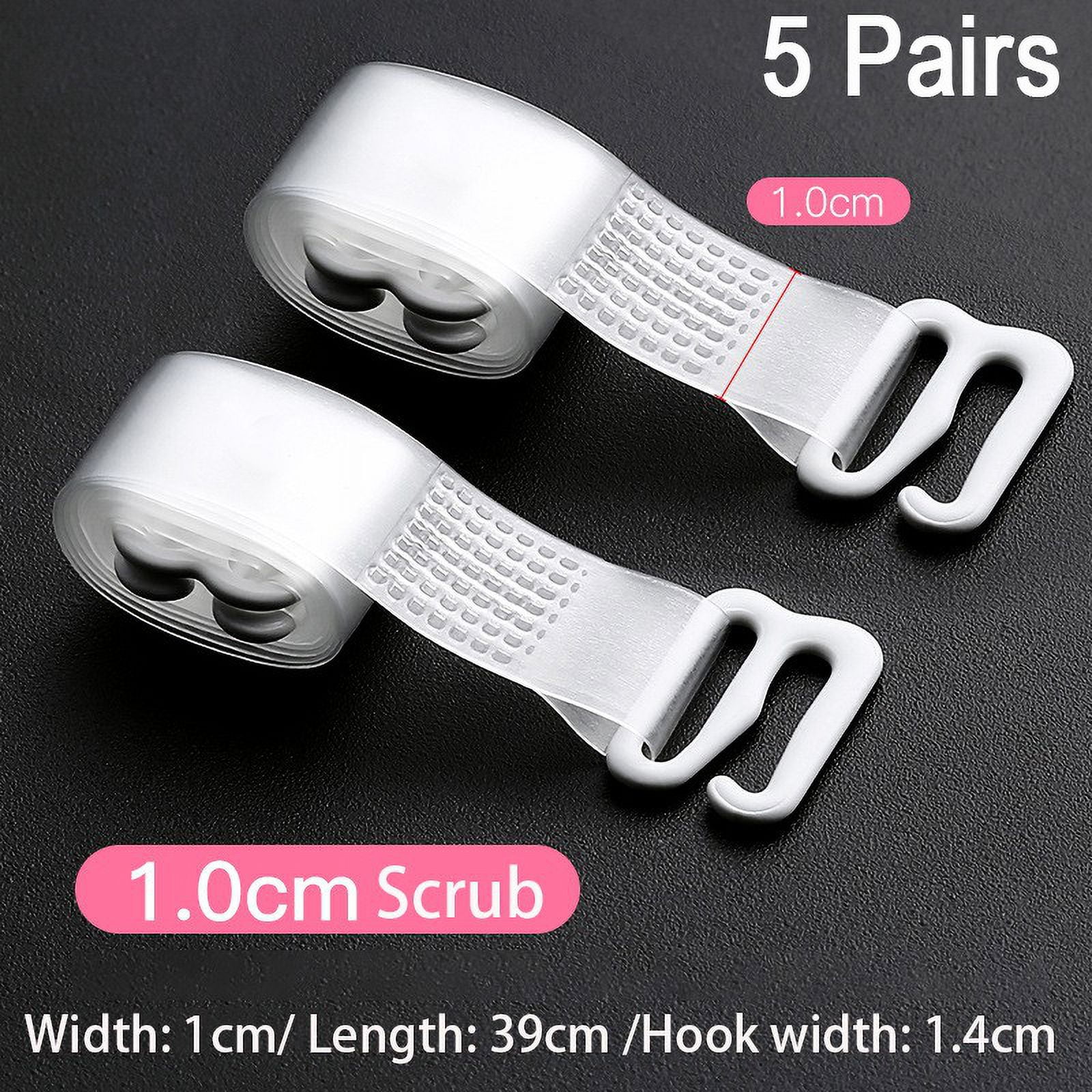 5Pairs Invisible Detachable Adjustable Silicone shoulder strap Bra ...