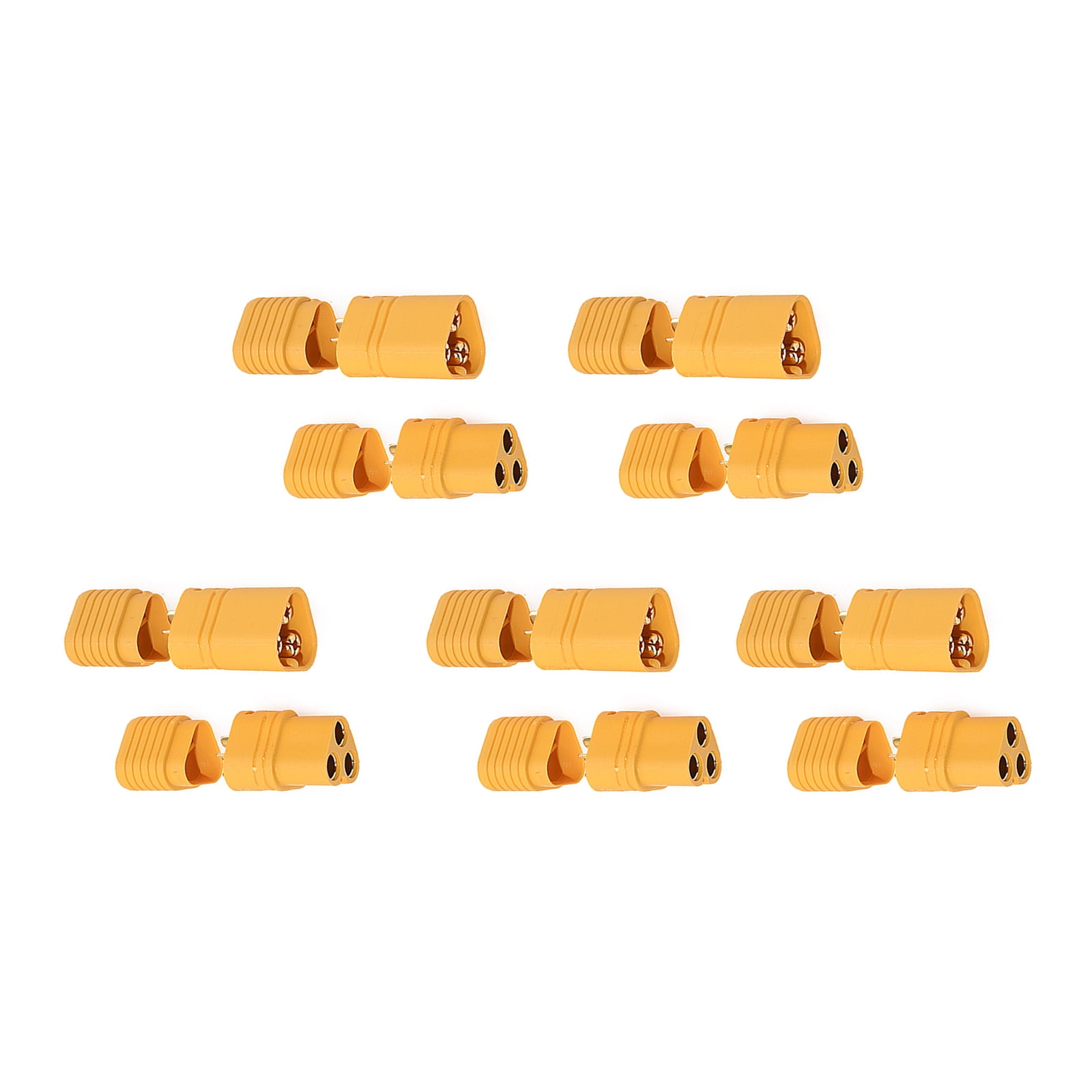 5Pairs MT60 Gold-Plated Copper Connectors PA, 30A/60A Temperature -20°C ...
